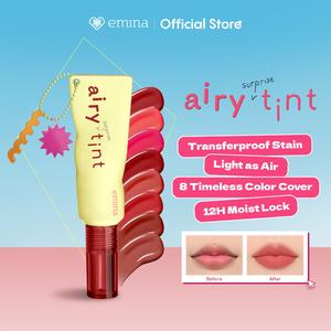 Promo Emina Airy Surprise Tint 3 g + Keychain - Lip Tint Ringan ...