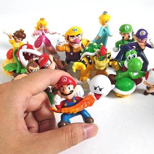 Jual figure anime Mario Bros Figure Set isi 18 / Mainan Anak Mario Bros ...