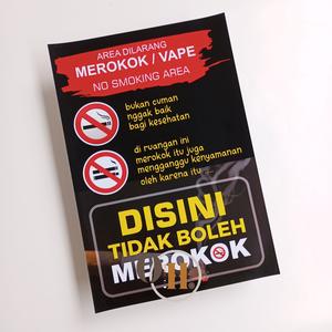 Jual Poster Area Dilarang Merokok - Poster No Smoking Area - Poster ...