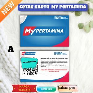 Jual Cetak Kartu My Pertamina bahan Pvc tebal - Jakarta Barat - Sumbawastore90 | Tokopedia