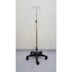 Jual Tiang Infus Kaki 5 Roda Plastik Standar Standard Infus Stainless ...