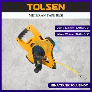 Jual Promo Tolsen Meteran Roll Besi Tancap 30 50 Mm / Meteran Roll Plat ...
