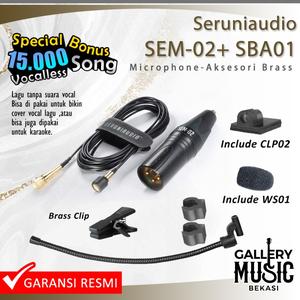 Jual Seruniaudio SEM02 Bundle SBA01 Microphone - Seruni SEM 02 SBA 01 ...