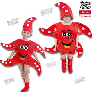 Jual Kostum Onesie Starfish / Costume Bintang Laut Ikan Hewan Binatang ...