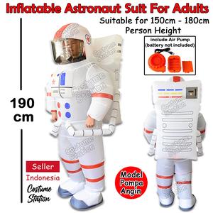 Jual Kostum Astronaut / Costume Astronot NASA Rocket Space Moon ...
