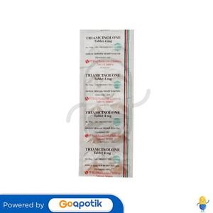 Jual TRIAMCINOLONE NULAB 4 MG STRIP 10 TABLET - Kab. Sidoarjo - Apotek ...
