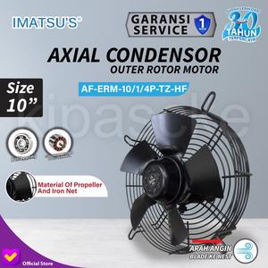 Jual Axial Fan 10 Inch Fan Condensor Kipas Chiller Condenser 10" 220V ...