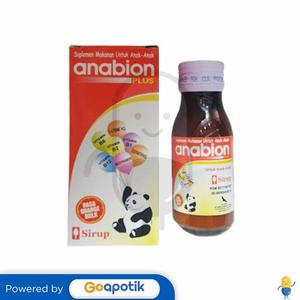 Jual ANABION PLUS SYRUP ISI 60 ML BOTOL - Kab. Bandung Barat - Apotek ...