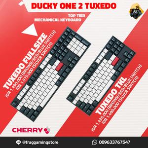 Jual BISA BG! Ducky One 2 Tuxedo TKL Mechanical Keyboard - Jakarta ...