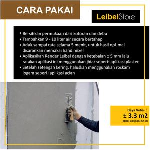 Jual SZ1 Render (Plaster + Acian) Bata Ringan - Kota Bandung - hardi ...