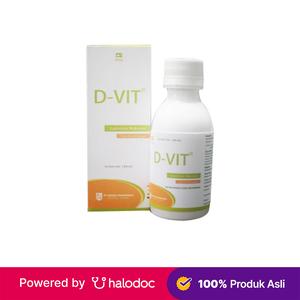 Jual D-Vit Syrup 100 ml - Vitamin D - Halodoc - Kab. Bandung - Apotek ...