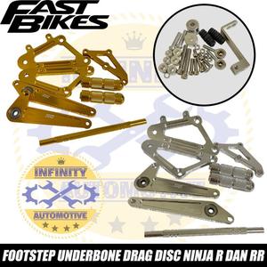 Jual Foot step Underbone Drag Disc Full cnc ninja 150 R dan RR ...
