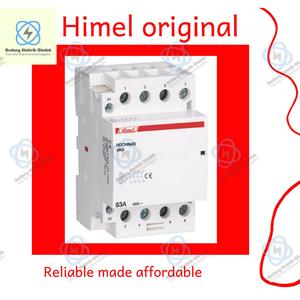 Jual MODULAR CONTACTOR 4 POLE ; 25A ; 4NC ; HDCH8S25404 ; HIMEL Original 100% - 380V - Jakarta ...