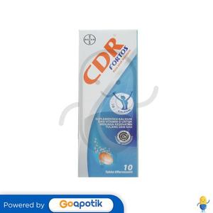 Jual CDR FORTOS EFFERVESCENT 10 TABLET - Kota Medan - Apotek Anda Medan ...