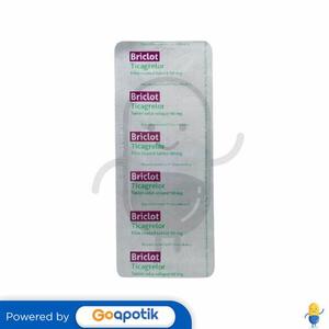 Jual BRICLOT 90 MG STRIP 10 TABLET - Kota Palembang - Apotek Manggala ...