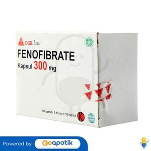 Jual FENOFIBRATE OGB DEXA MEDICA 300 MG BOX 50 KAPSUL / KOLESTEROL ...