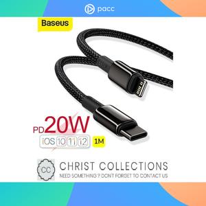 Jual BASEUS KABEL DATA IPHONE 12 TYPE C TO LIGHTNING FAST CHARGING PD ...