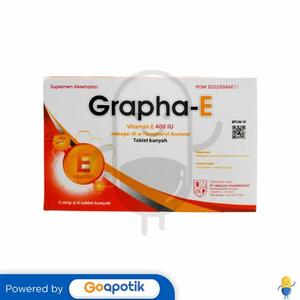 Jual GRAPHA-E BOX ISI 30 TABLET - Jakarta Timur - Apotek Cuan Farma By ...