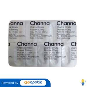 Jual CHANNA 500 MG STRIP 10 KAPSUL - Jakarta Timur - Apotek Era Farma ...