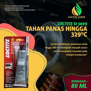 Jual Lem Silikon Gasket Rtv Untuk Paking Dan Radiator Loctite Si 5699 ...