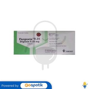 Jual FARGOXIN 0.25 MG BOX 100 TABLET - Jakarta Timur - Apotek Era Farma ...