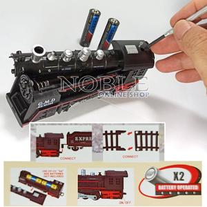 Jual TRAIN SET MINIATUR RAIL KING CLASSIC KERETA API MAINAN KADO ANAK ...