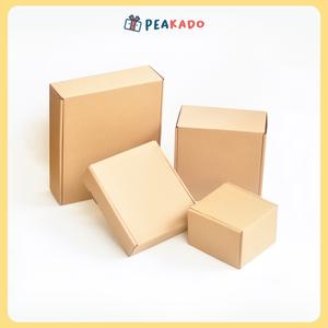 Jual Kardus Hampers Box Packing Dus Coklat Kraft Polos Tebal Corrugated ...