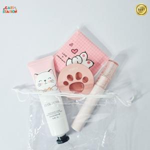 Jual new SPECIAL CAT LOVERS GIFT SET make up lengkap motif kucing R12 ...