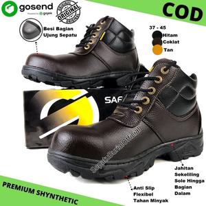 Jual Sepatu Safety Boots Pria Wanita Septy Shoes Original Proyek ...