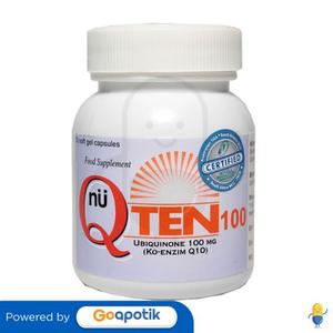 Jual Q TEN 100 MG BOX 30 KAPSUL - Kab. Tasikmalaya - Apotek Family ...