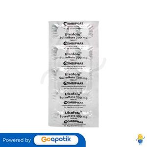 Jual ULSAFATE 500 MG STRIP 10 TABLET - Kab. Tangerang - Apotek Raka ...