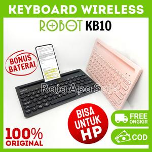 Jual Keyboard Wireless Bluetooth Robot KB10 - Keybord Kibord Kiboard ...