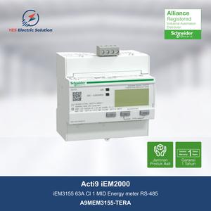 Promo Schneider Electric Iem3155 Energy Meter 63A Cl 1 1 Digital I - 1 ...