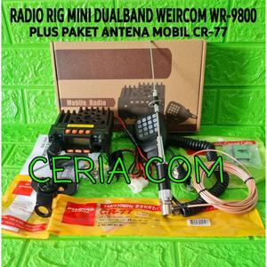 Jual RADIO RIG MINI WEIRCOM WR9800 REDELL DL9900 MIRIP UV8900 UV9800 ...