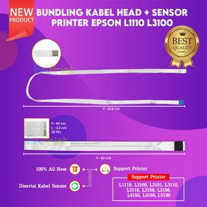 Jual Kabel Print Head + Sensor Epson L3110 L1110 L3150 Printer L4150 ...