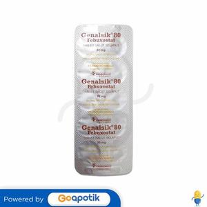 Jual GENALSIK 80 MG BLISTER 10 TABLET - Kota Tangerang - Apotek Ver ...