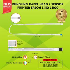 Jual Kabel Head + Sensor Printhead Epson L3110 L1110 L3150 L3156 L4150 ...
