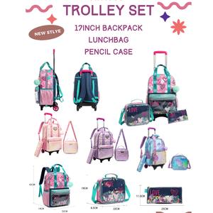 Jual Summer TROLLEY backpack sets 3 pcs for teens troli remaja cocok ...