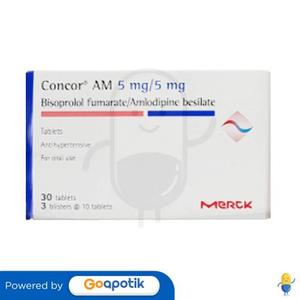 Promo CONCOR AM 5 MG/5 MG BOX 30 TABLET / HIPERTENSI Cicil 0% 3x ...
