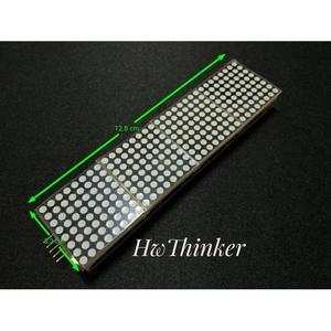 Jual Modul Display Max7219 4In1 Led Dot Matrix Hijau 32X8 4 In 1 ...