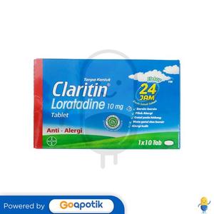 Jual CLARITIN 10 MG BOX 5 TABLET - Jakarta Timur - Apotek Babah Uti ...