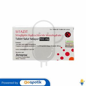 Jual SITAZIT 100 MG BOX 28 TABLET - Kota Bekasi - Apotek Najeeb By ...