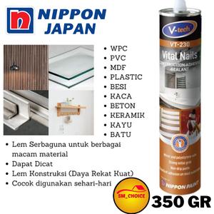 Jual NIPPON NO MORE NAIL VTECH LEM KONSTRUKSI LEM PENGGANTI PAKU LEM ...