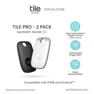 Jual Tile Pro - 2 Pack - Bluetooth Tracker / Pelacak Pintar - Kota ...