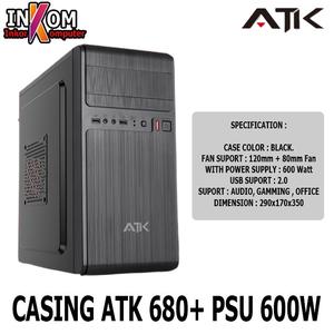 Jual CASING CPU SIMBADDA ATK 680/685 + PSU 600W - ATK 680 IMX ...