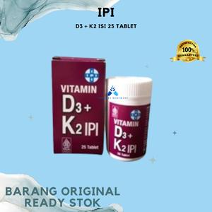 Jual Vitamin D3+k2 ipi. isi 25 tablet - Kota Surabaya - Vitamin ...