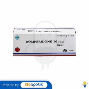 Jual DOMPERIDONE ERLIMPEX 10 MG BOX 100 TABLET - Kota Banjarmasin - Apotek Jelita | Tokopedia