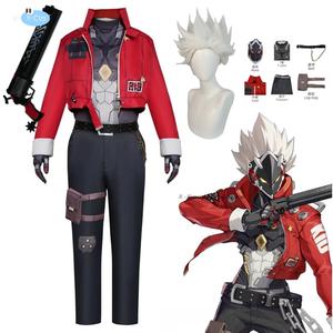 Jual Zenless Zone Zero Billy the Kid Cosplay Costume Wig Cos Zzz ...