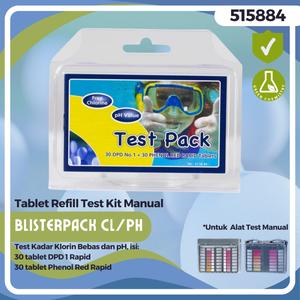 Jual Refill Pool Test Kit Kolam Renang Manual Lovibond BlisterPack ...