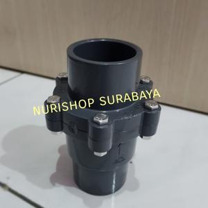 Jual Check valve 1,5 inch kdj checkvalve peer 1.5 inch pvc KDJ Best ...